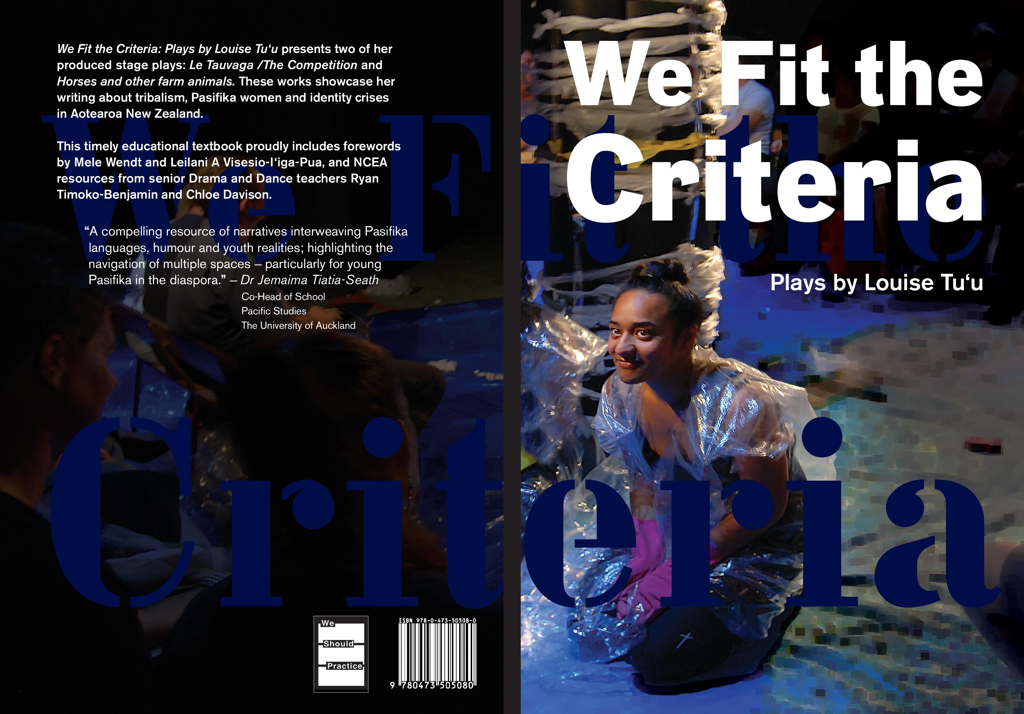 We Fit the Criteria: Plays by Louise Tu’u is for sale NOW! – We Should ...