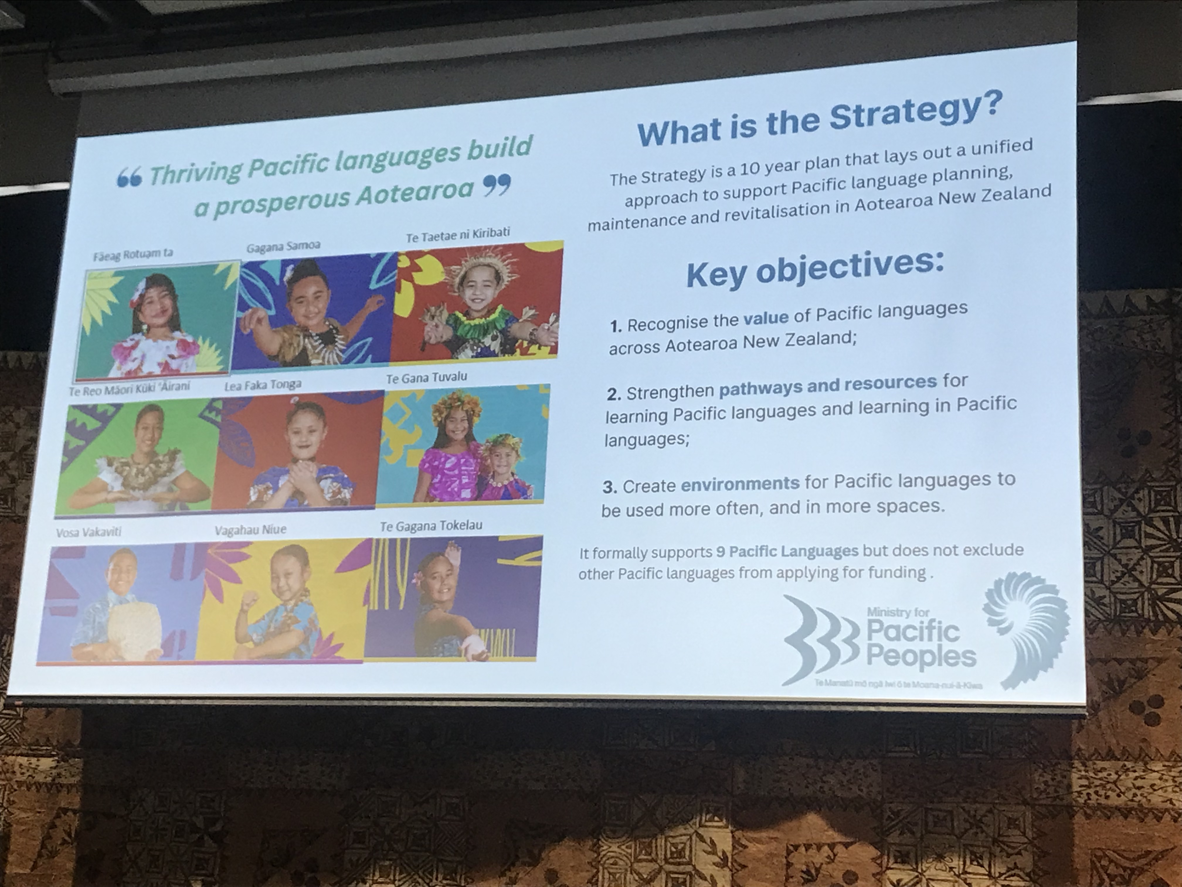 Koloa Pacific Language Fono – We Should Practice